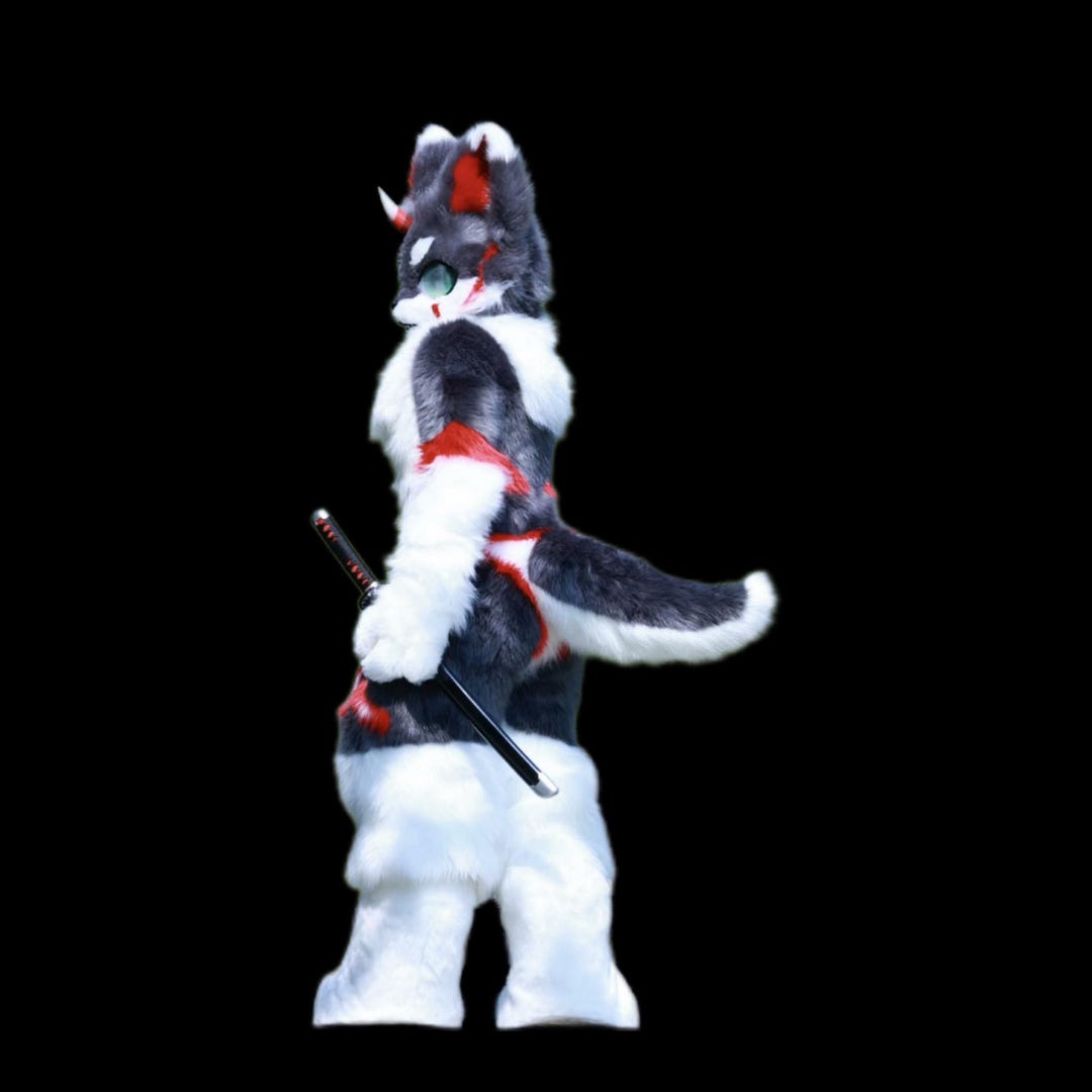 Fursuit Full Body, Furrynew Pre-made Fur Head, Furry Cosplay, Full ...