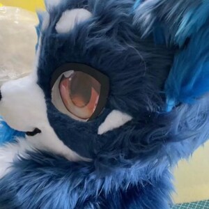Fursuit Head Head Only,furry Cosplay,fantasy Creatures, Dog Fursuit ...