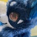 Fursuit Head Head Only,furry Cosplay,fantasy Creatures, Dog Fursuit ...