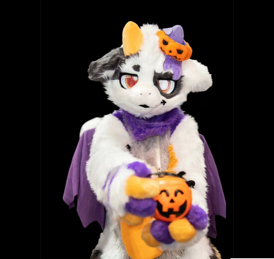 Fursuit Head Full Body, Furrynew Pre-made Fur Head, Furry Cosplay, Full ...