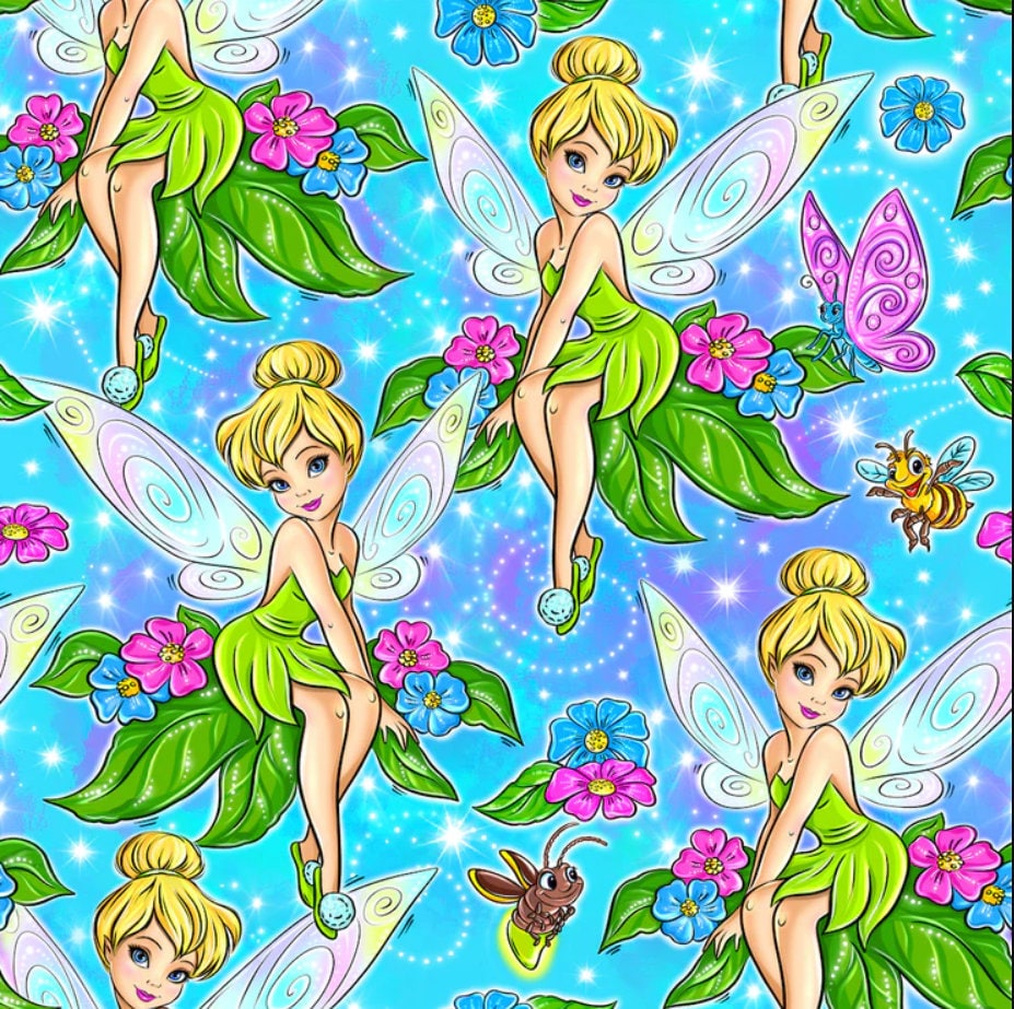 Disney Princess Wrapping Paper Tinkerbell Gift Wrap Princess - Etsy