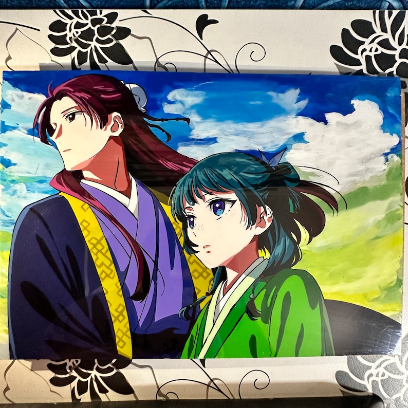 Anime Glass Paintings | Premade Glass Painting | Anime Painting ...
