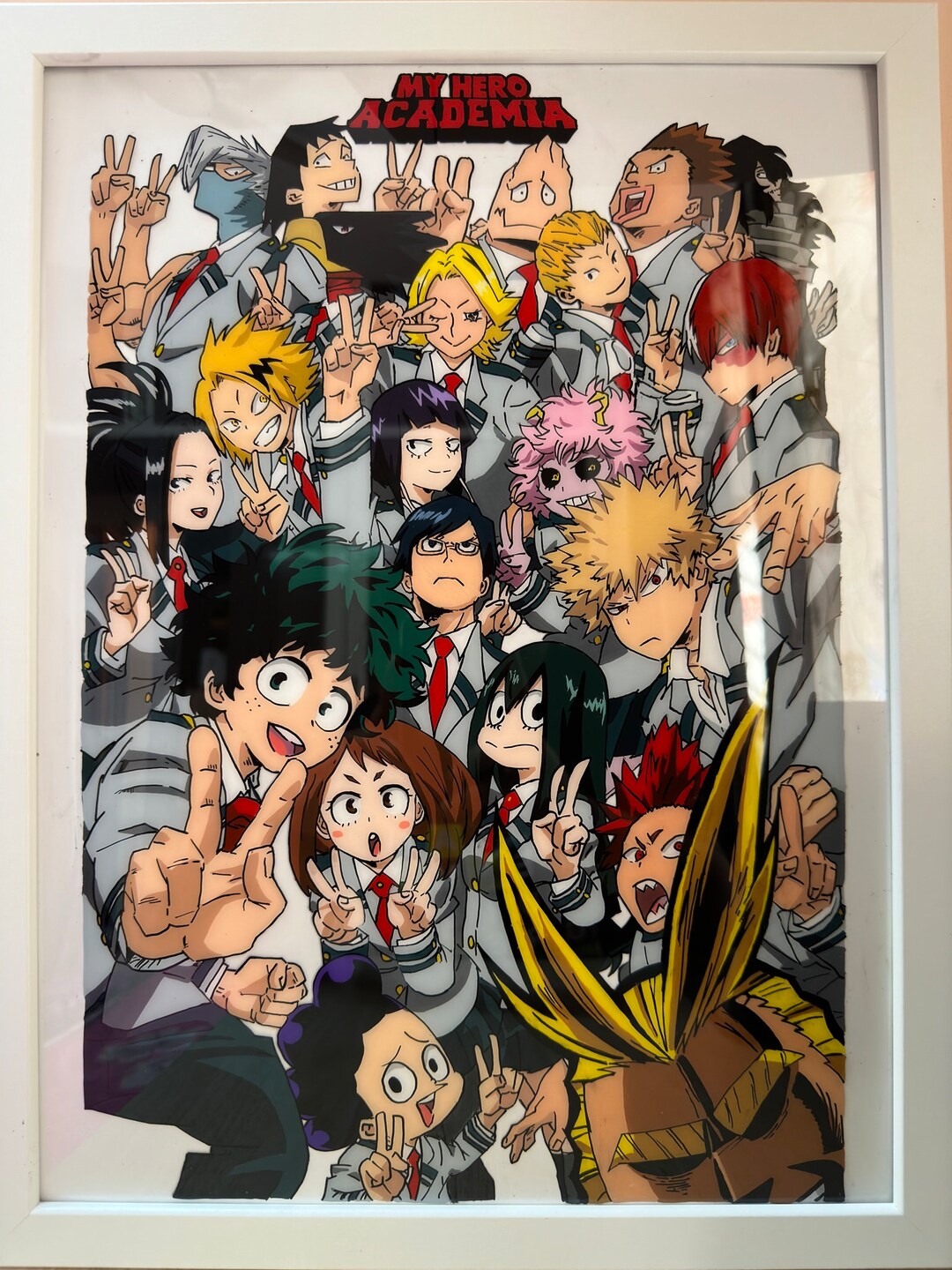 Custom Anime Glass Painting 1A | Anime Painting | Painted Art | Custom ...