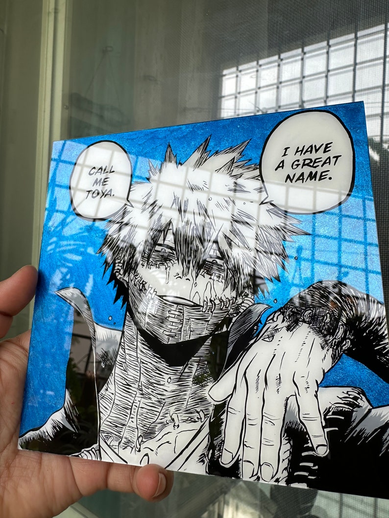 Anime Glass Paintings | Premade Glass Painting | Anime Painting ...