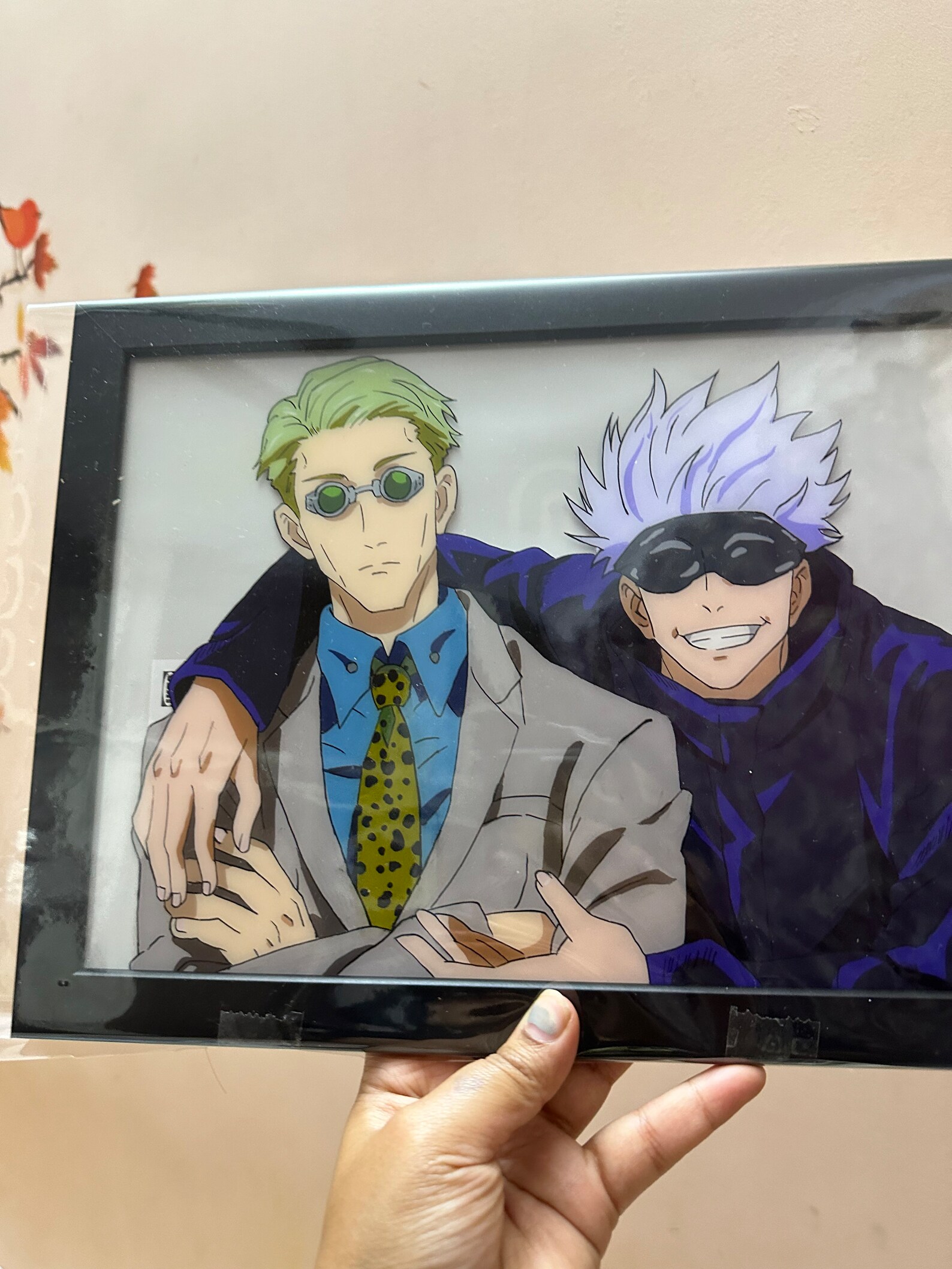 Gojo Satoru and Nanami Kento Acrylic Glass Painting Anime Painting ...
