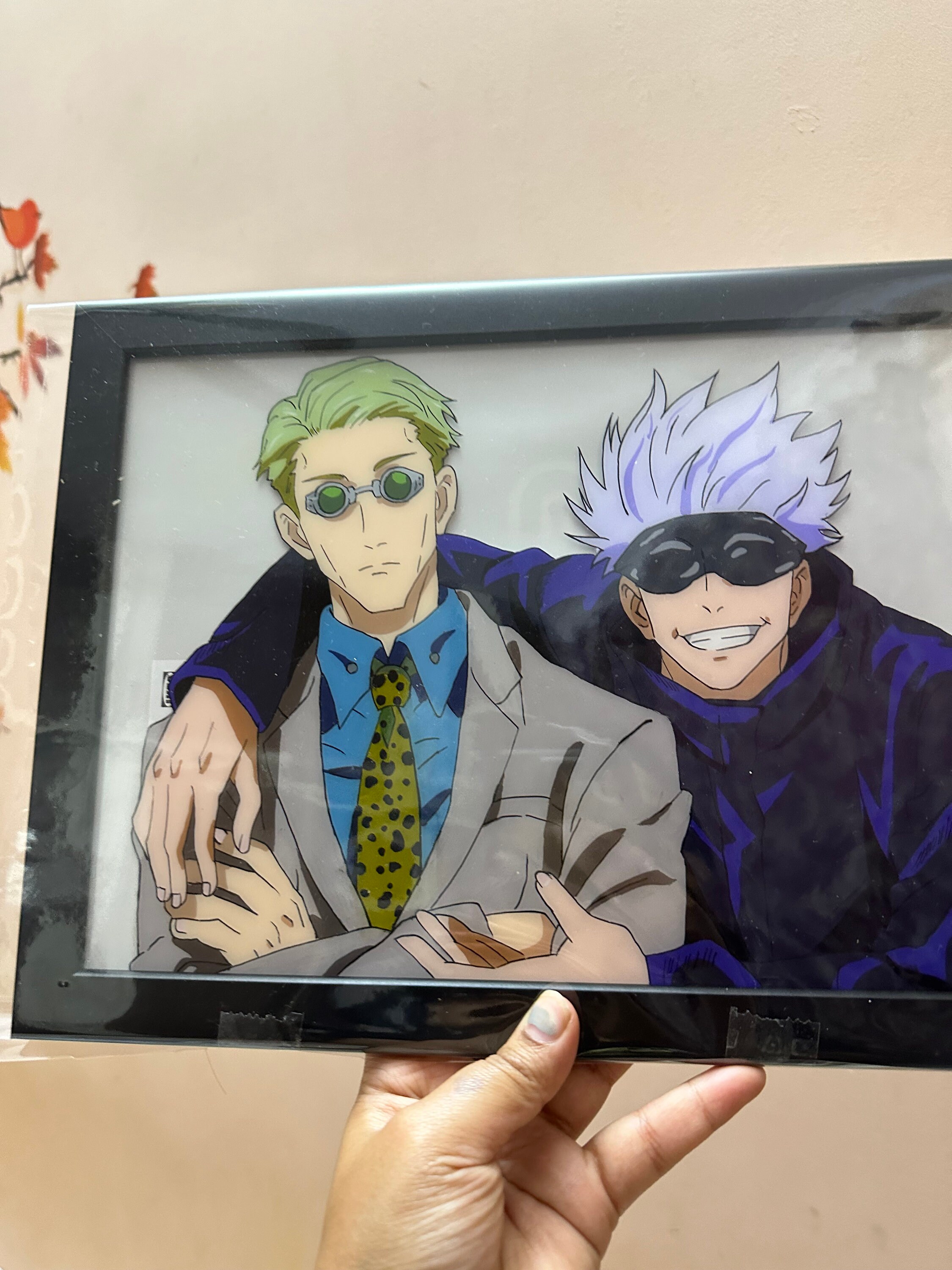 Gojo Satoru and Nanami Kento Acrylic Glass Painting Anime Painting ...