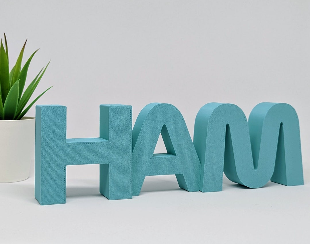 Lewis Hamilton Formula 1 HAM Text Sign Mercedes - Etsy