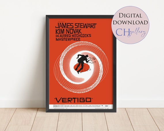 Vertigo Poster. Digital Download Wall Art. Perfect for a - Etsy