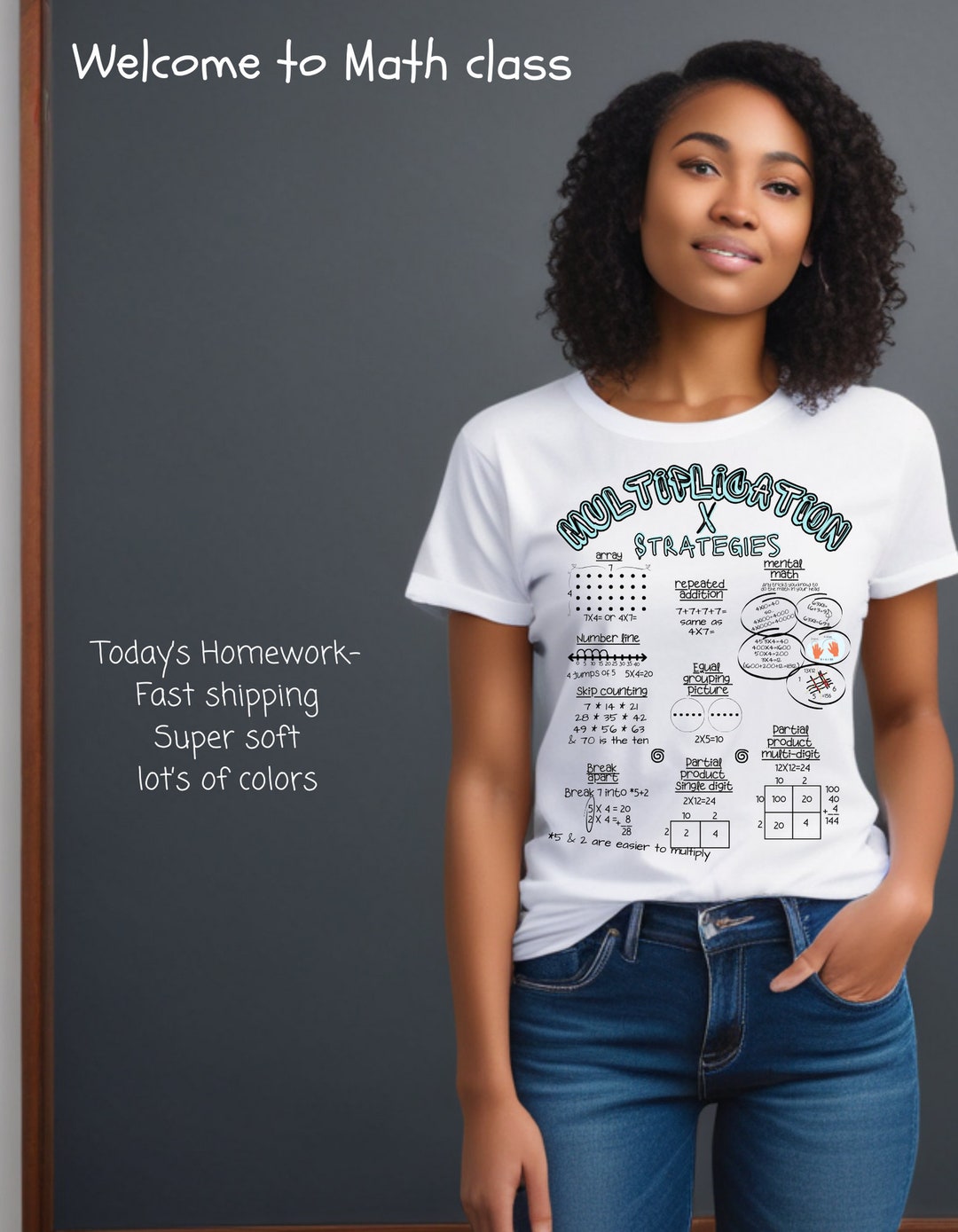 Teacher Tshirt, Math Multiplication Strategies and Let Me Elaborate ...