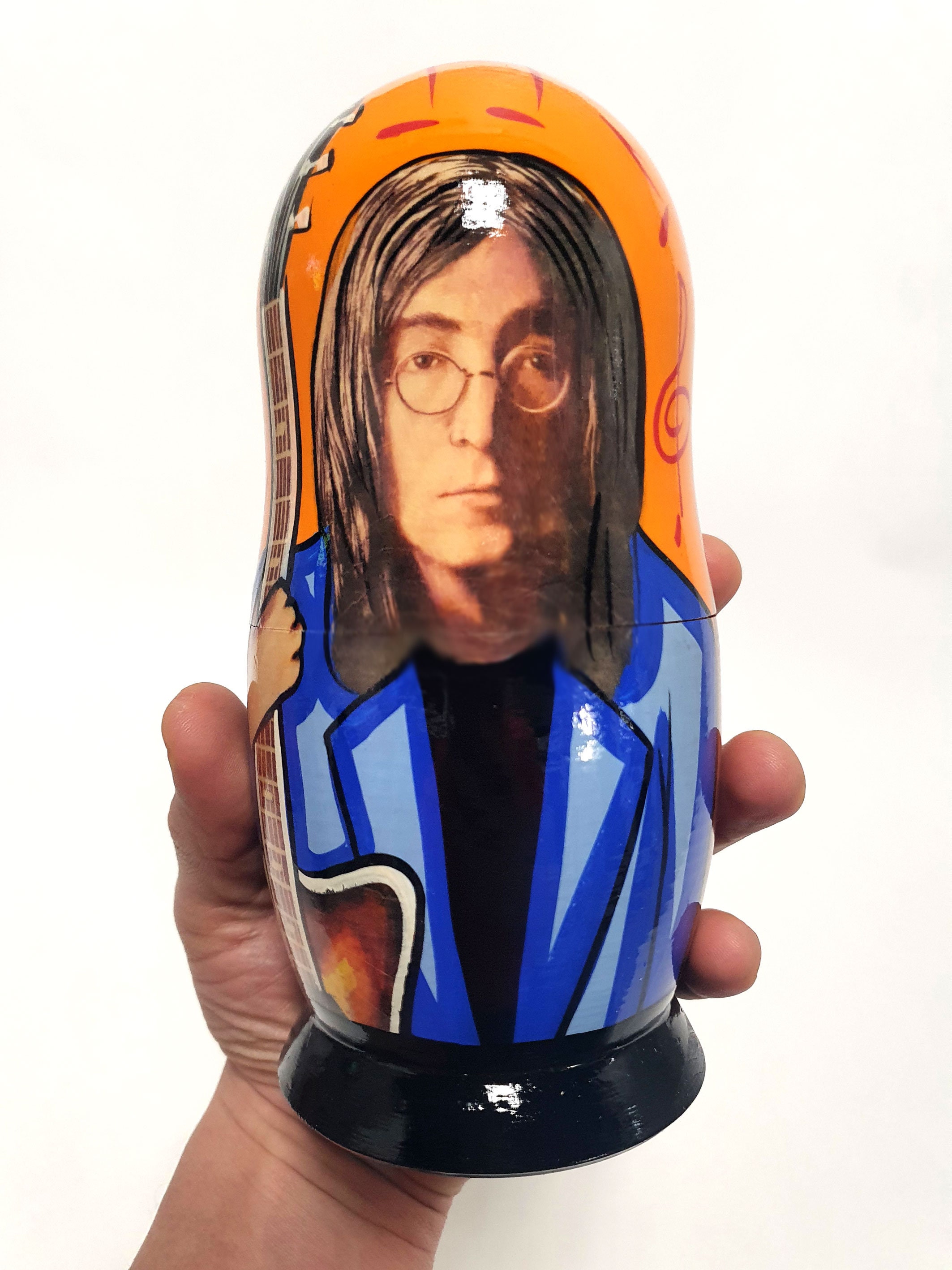 The Beatles Nesting Doll 7.08'' or 18 Cm 5 Pcs - Etsy