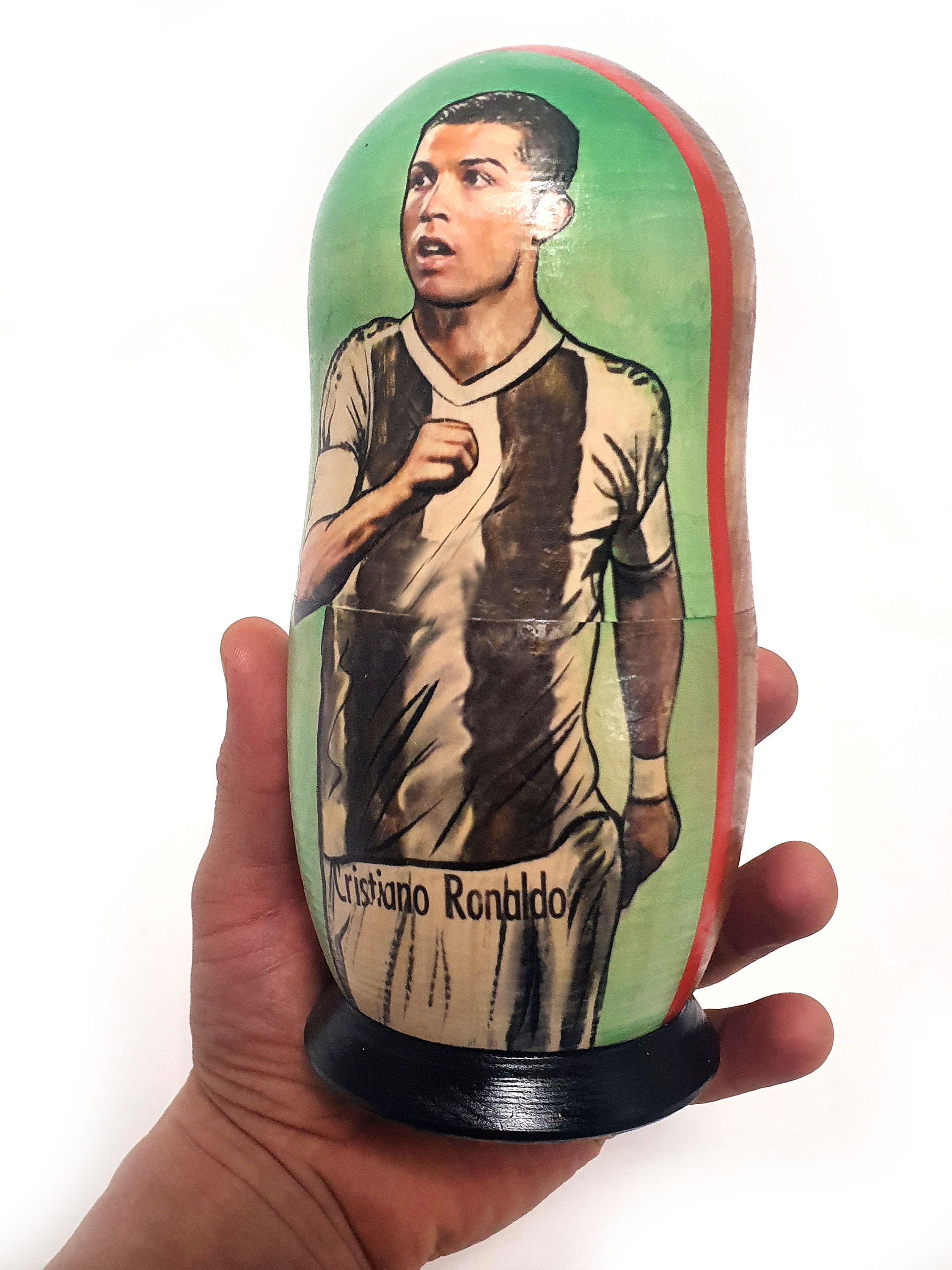 Cristiano Ronaldo Futbol Club Juventus Nesting Dolls - Etsy