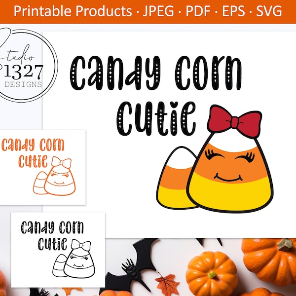 Candy Corn Svg - Etsy