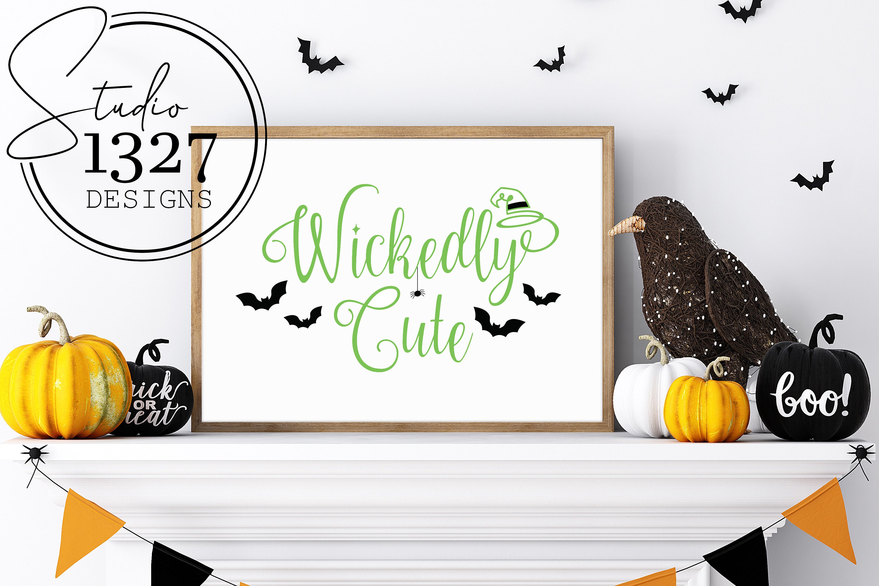 Wickedly Cute / Wickedly Cute SVG / Wickedly Cute Printable / Halloween ...