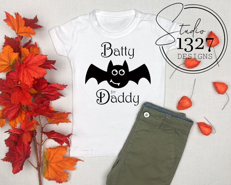 Batty for Daddy SVG: Halloween Bat Printable (digital Download) - Etsy