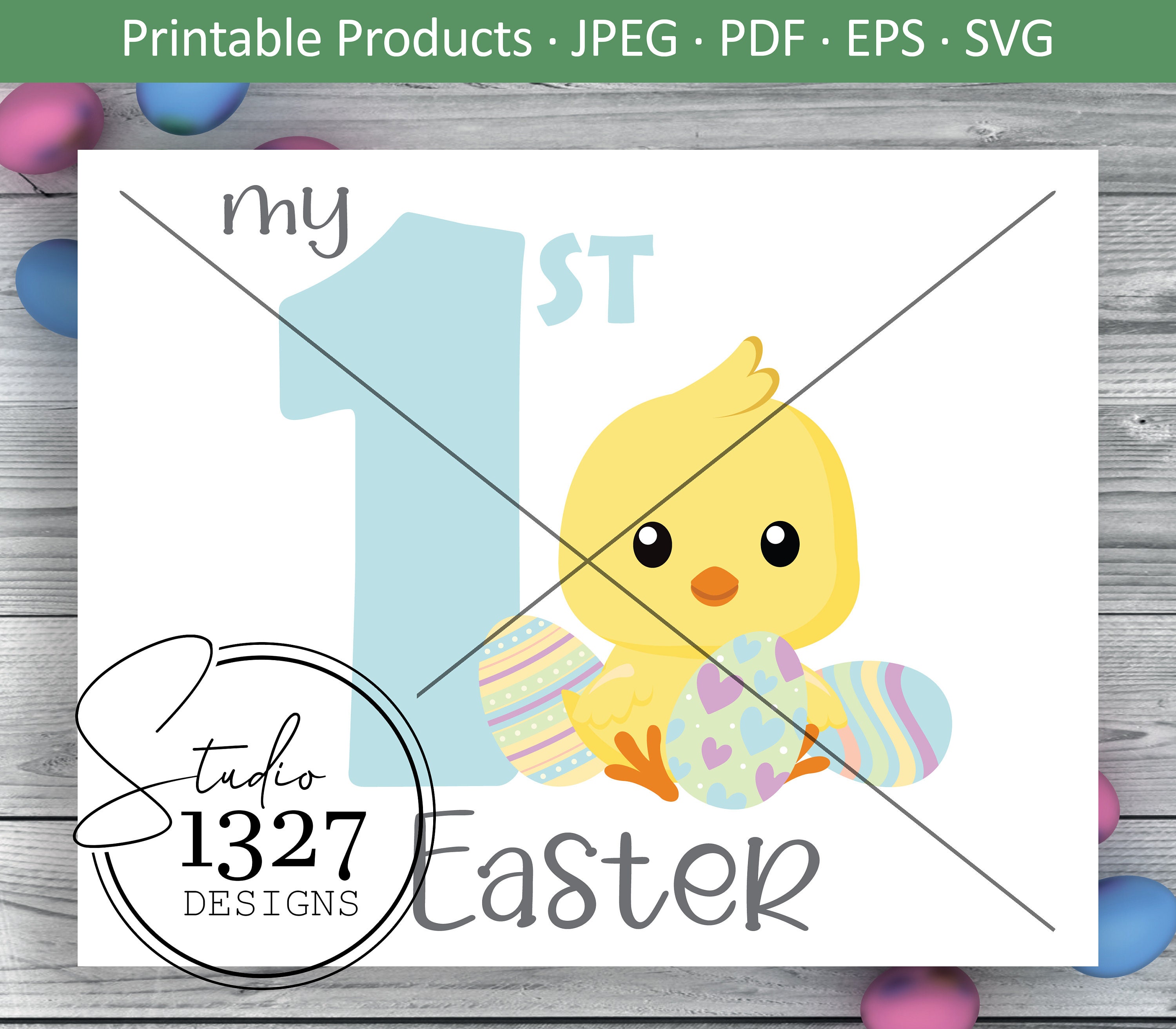 My 1st Easter / My First Easter / Easter Printable / Easter SVG / My ...