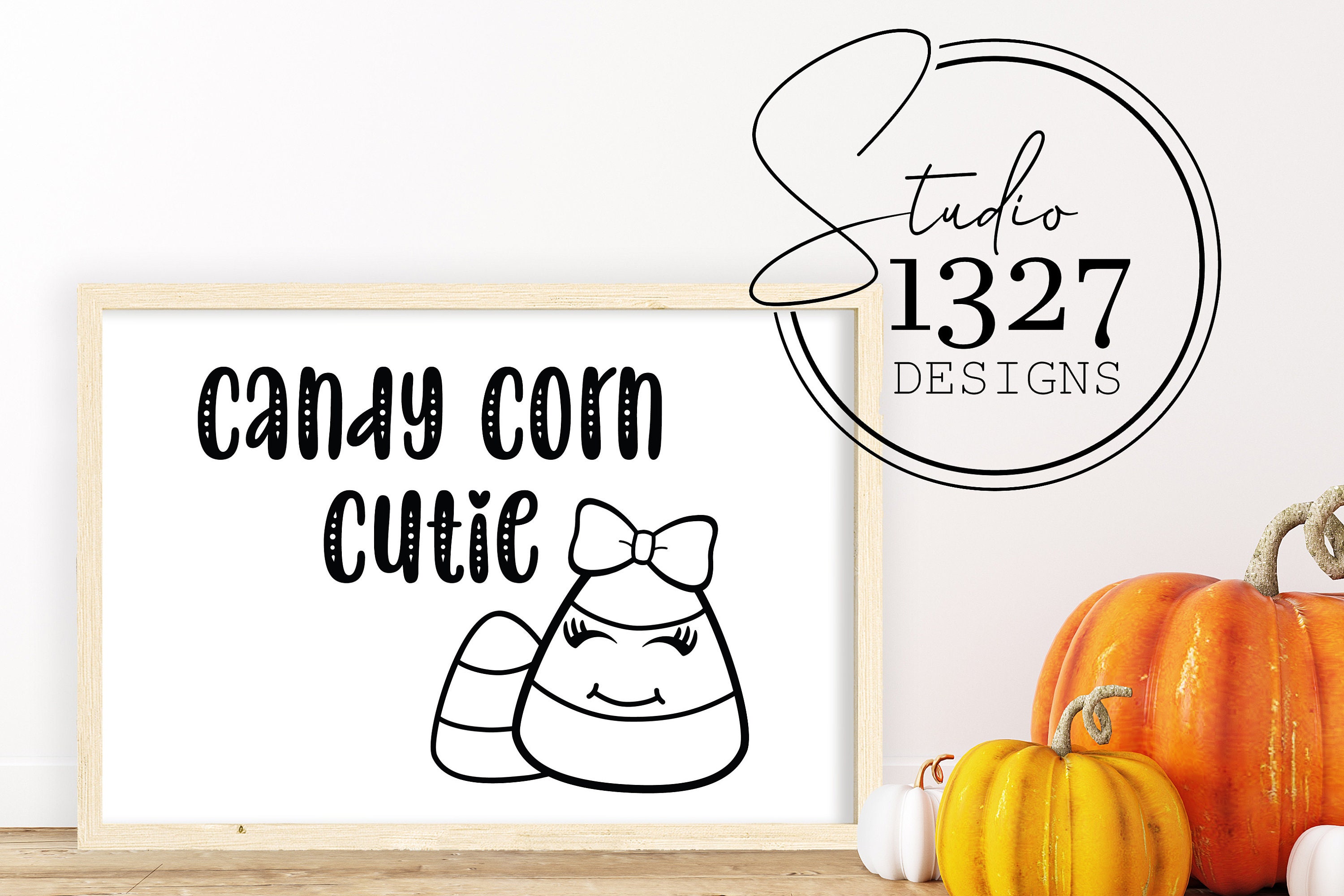 Candy Corn Cutie / Candy Corn Cutie SVG / Candy Corn Cutie Printable ...