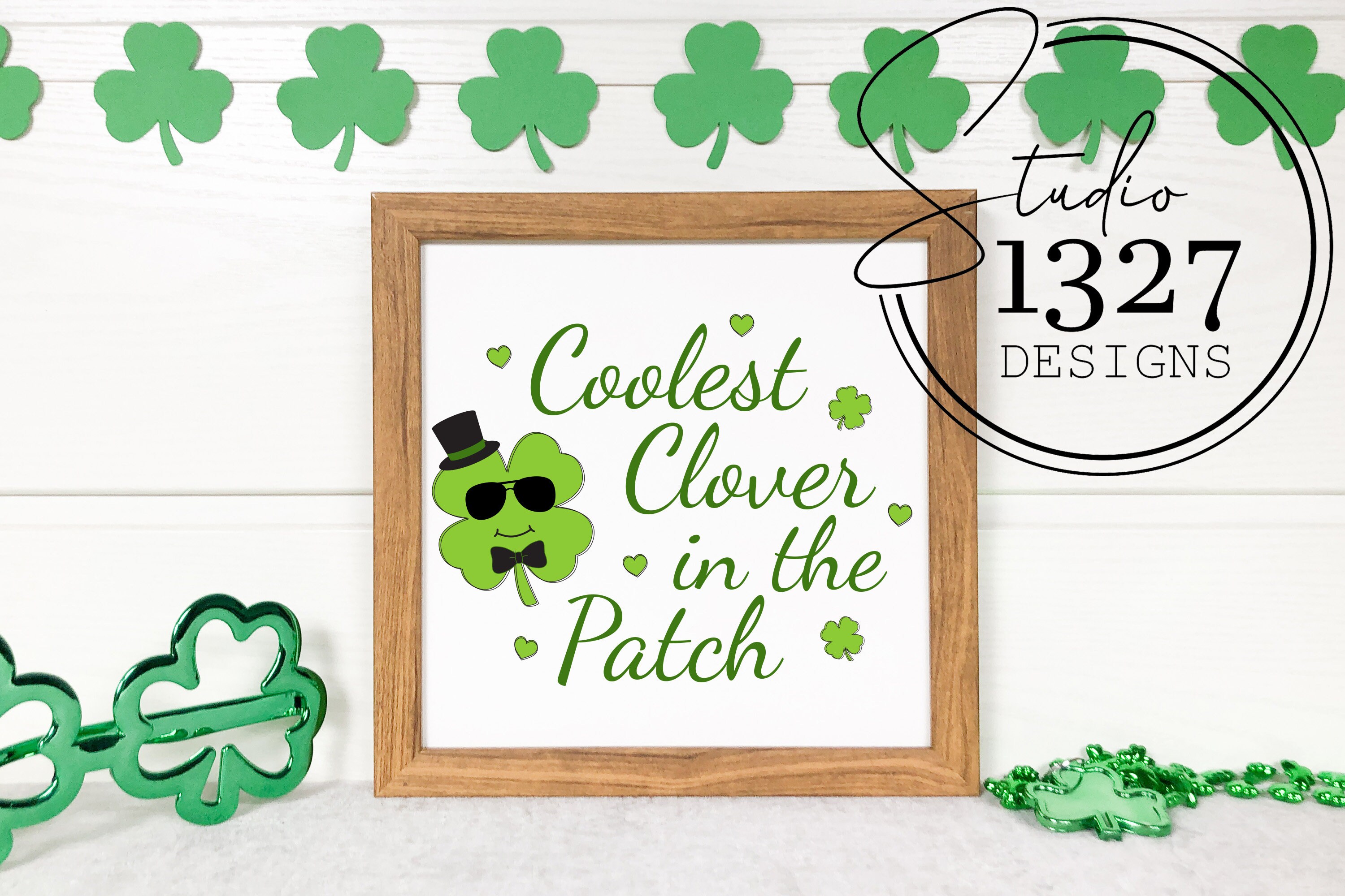 Coolest Clover in the Patch / St Patrick's Day Printable / Cute Clover ...
