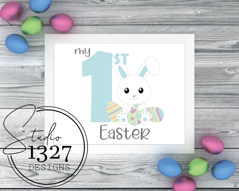 My 1st Easter / My First Easter / Easter Printable / Easter - Etsy