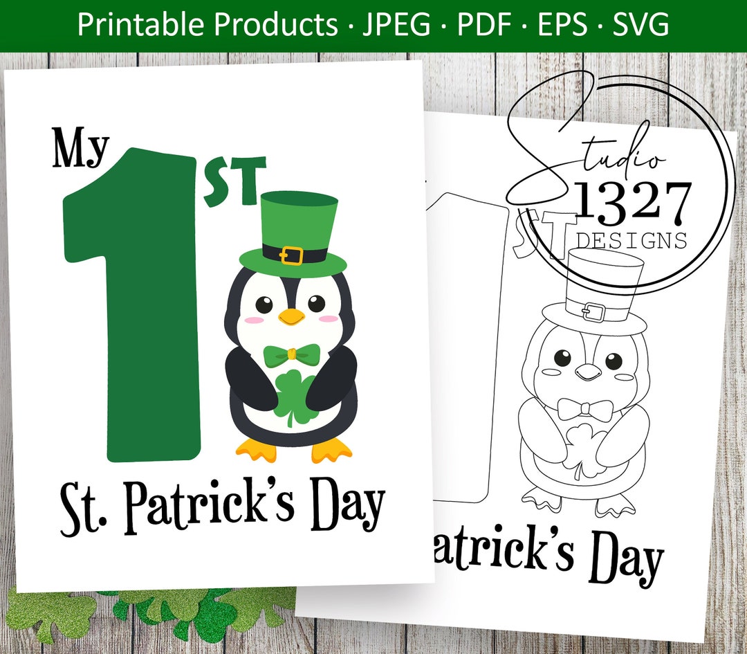 My First St Patrick's Day / My 1st St Patrick's Day / First St Patrick ...