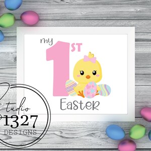 My 1st Easter / My First Easter / Easter Printable / Easter SVG / My ...