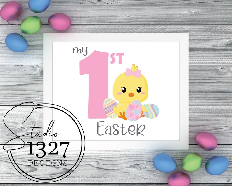 My 1st Easter / My First Easter / Easter Printable / Easter SVG / My ...