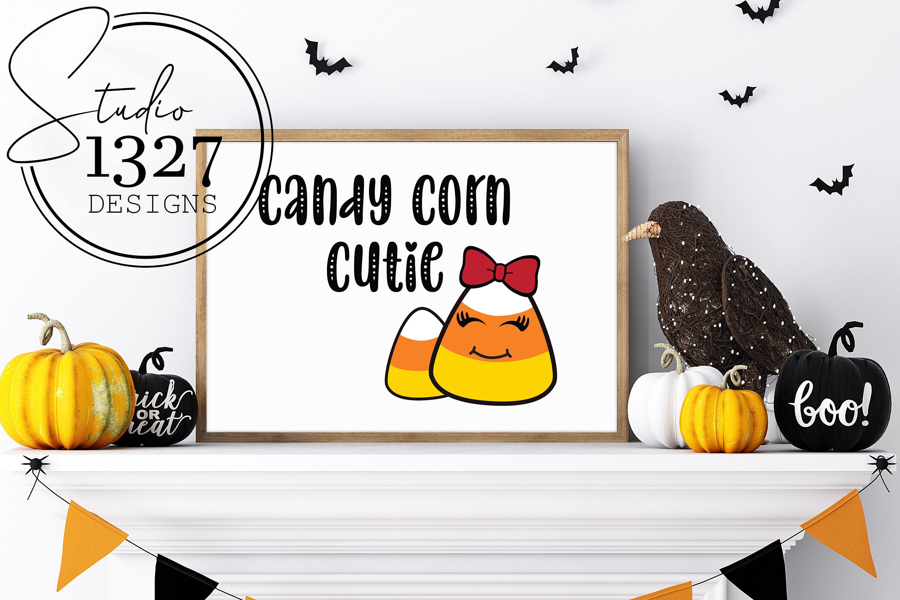 Candy Corn Cutie / Candy Corn Cutie SVG / Candy Corn Cutie Printable ...