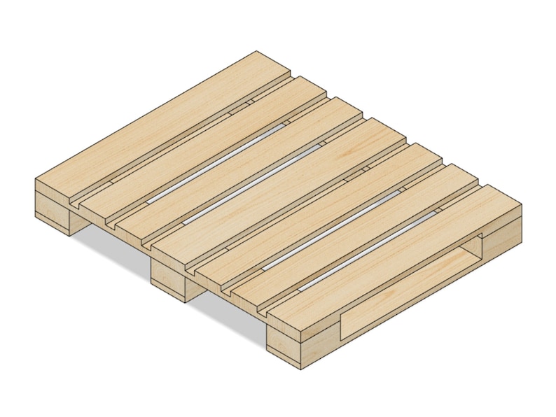 1/10 Scale Pallet - 3D Print Files - Etsy