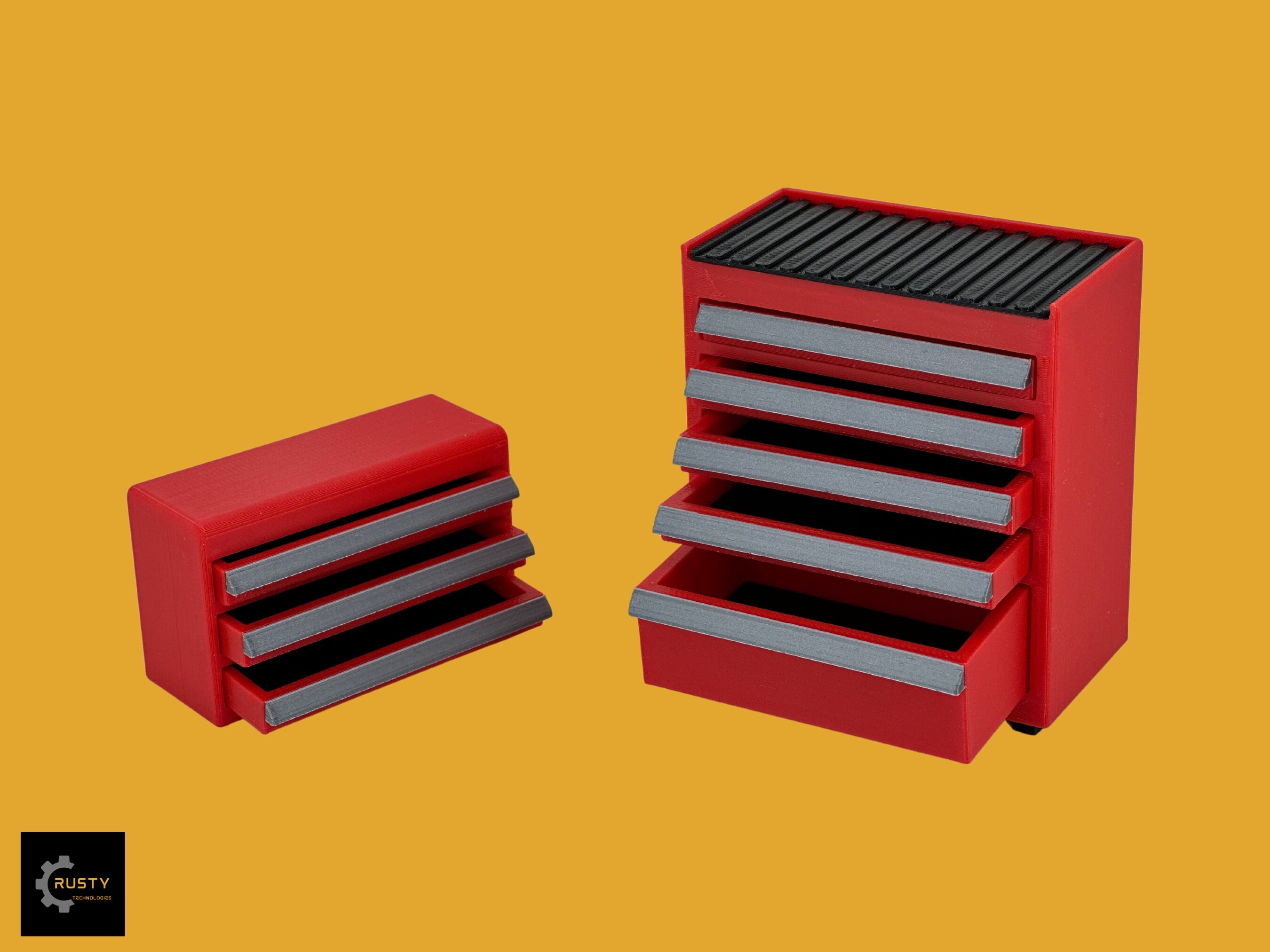 Miniature Tool Chest 1/12 Scale: 3D Printed Model With Drawers - Etsy