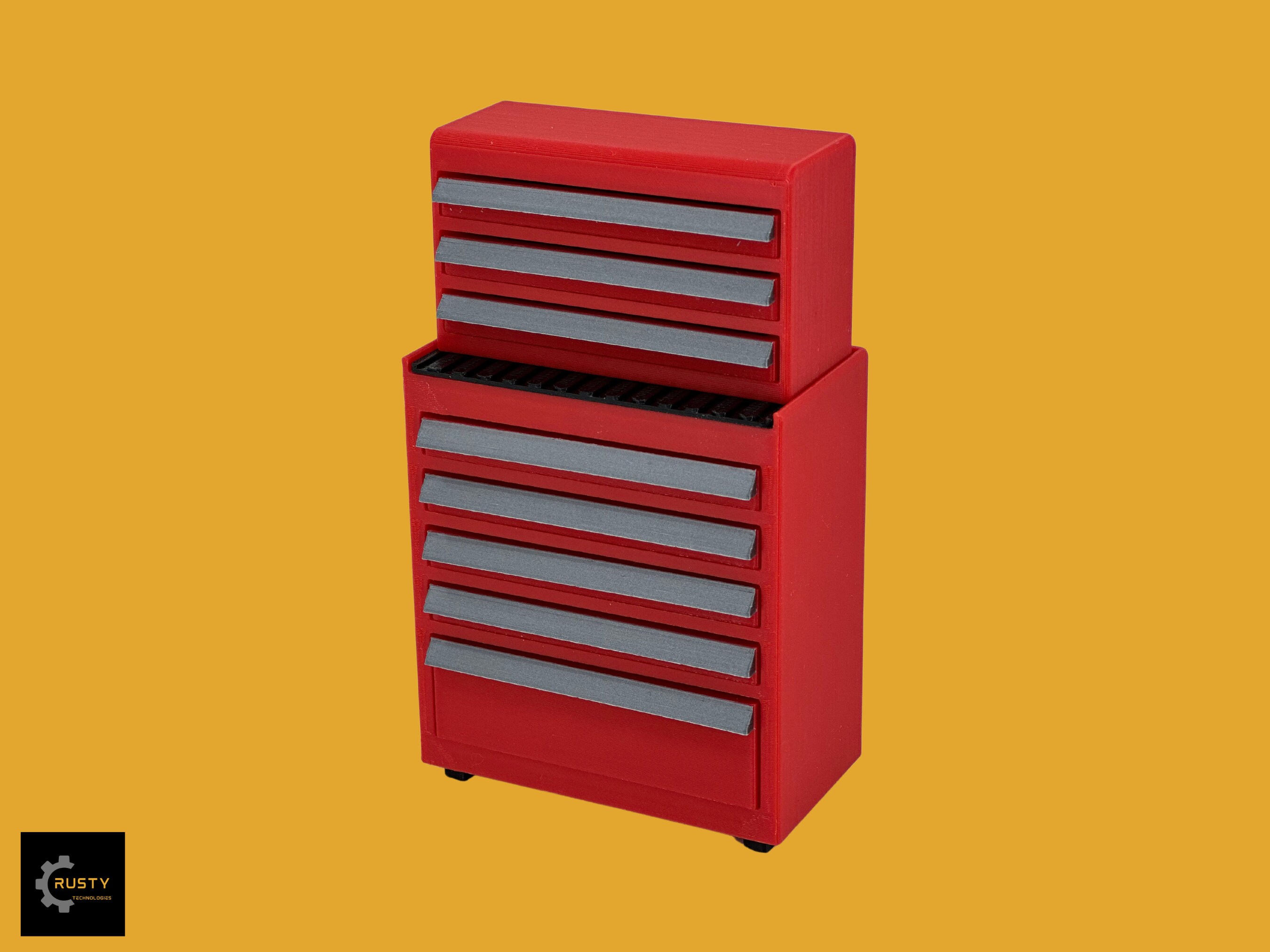 Miniature Tool Chest 1/12 Scale: 3D Printed Model With Drawers - Etsy