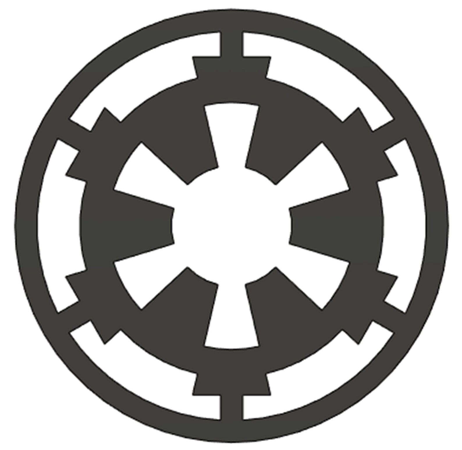 Galactic Empire Logo - 3D Print + SVG Files - Etsy
