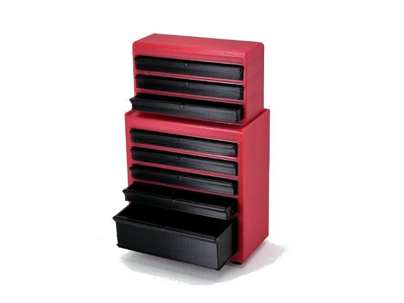 1/10 Scale Tool Chest - 3D Print Files - Etsy