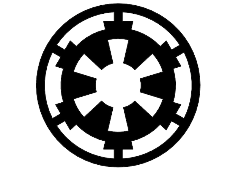 Galactic Empire Logo - 3D Print + SVG Files - Etsy