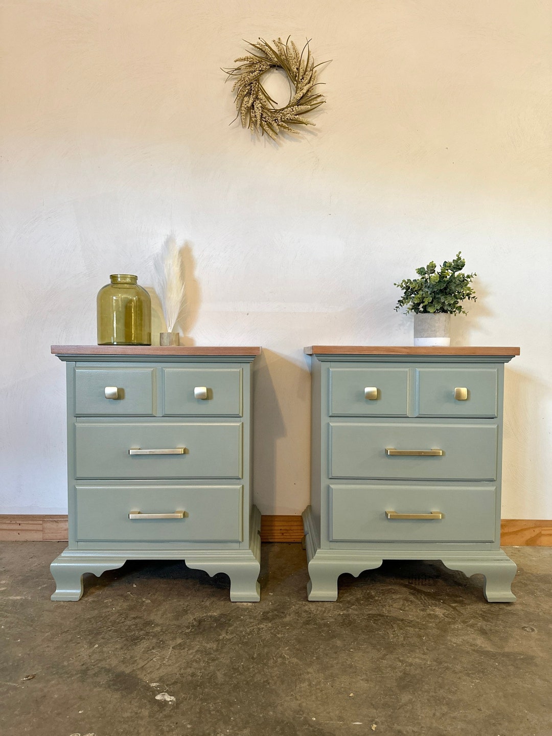 SOLD Refinished Nightstands - Etsy