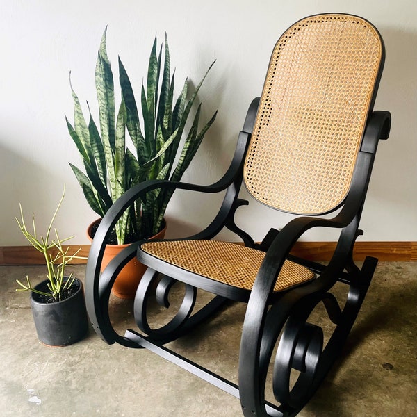 Painted Rocking Chair - Etsy