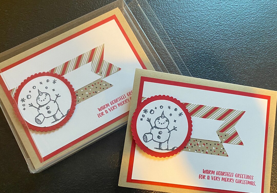 Stampin’ up Handmade Greeting Cards Boxed Set - Etsy