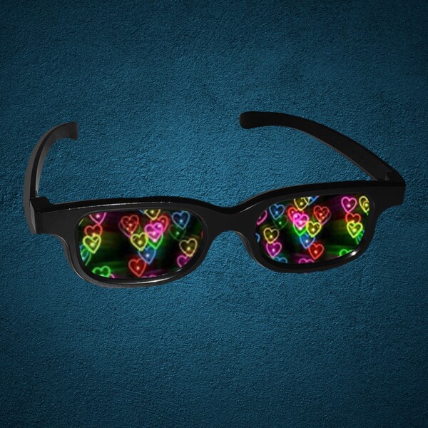 Heart Diffraction Glasses - Etsy
