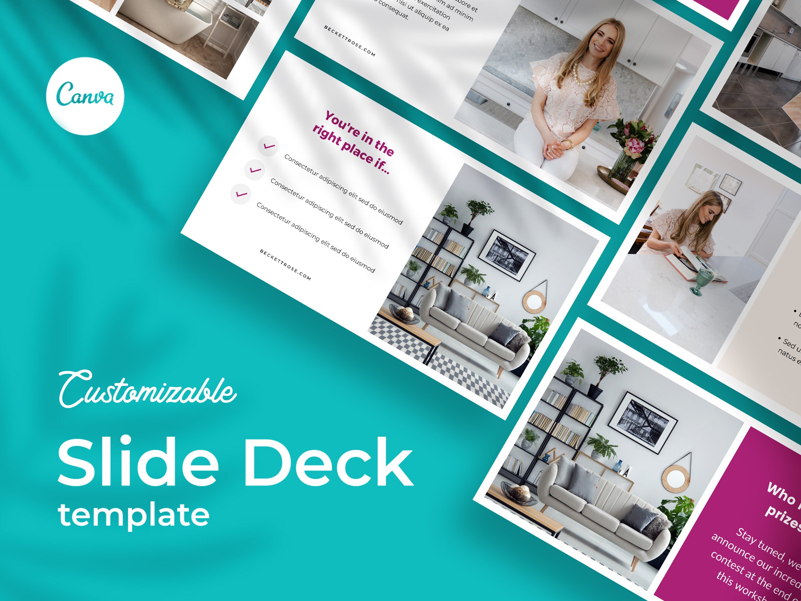 Canva Slide Deck Template Coach Webinar Slide Deck Template Canva ...