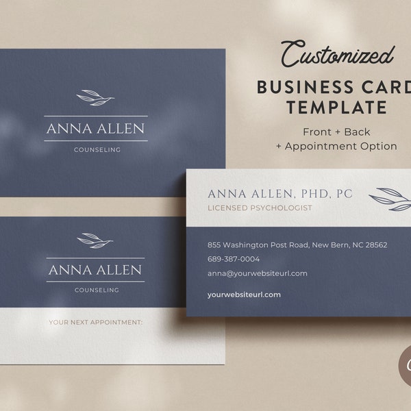 Counselor Business Cards - Etsy