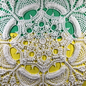 White Crochet Doily - Etsy