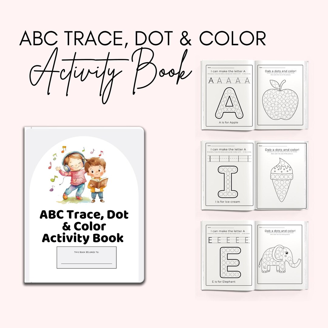 Alphabet Dot Marker Worksheets Printable | Dab a Dot Alphabet Activity ...