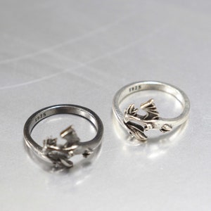 Dragon Lover Ring,mother Dragons,minimalist Ring,baby Dragon Jewelry ...