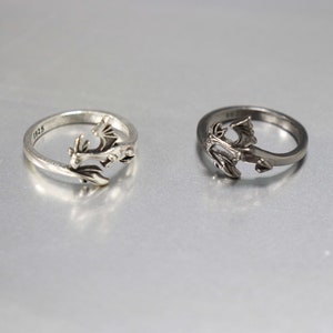 Dragon Lover Ring,mother Dragons,minimalist Ring,baby Dragon Jewelry ...