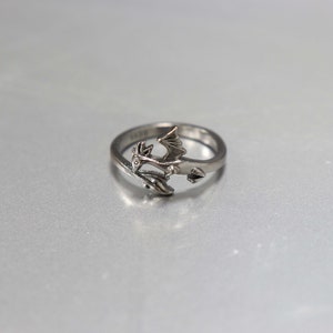 Dragon Lover Ring,mother Dragons,minimalist Ring,baby Dragon Jewelry ...