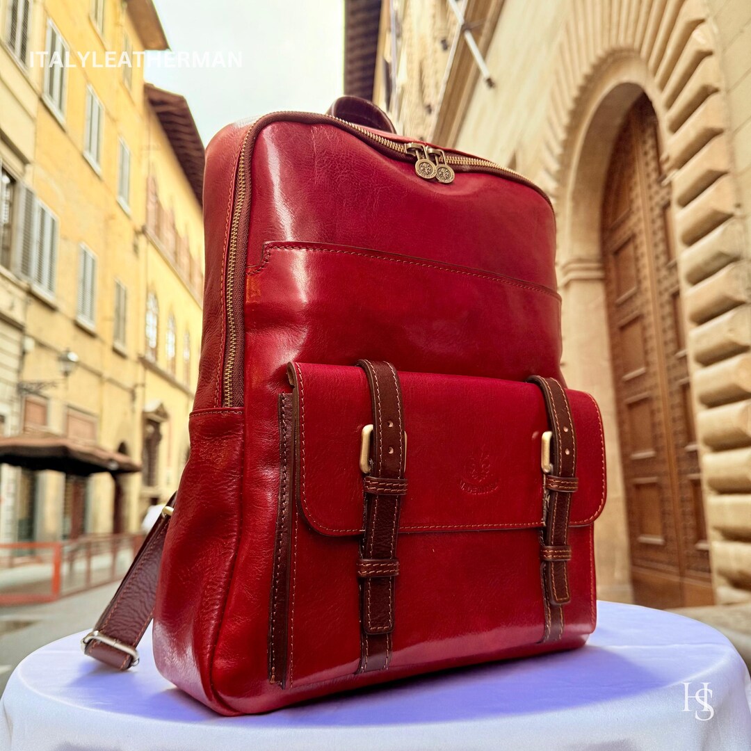 Italian Handmade Leather Backpacks for Men Elevate Your Style With ...