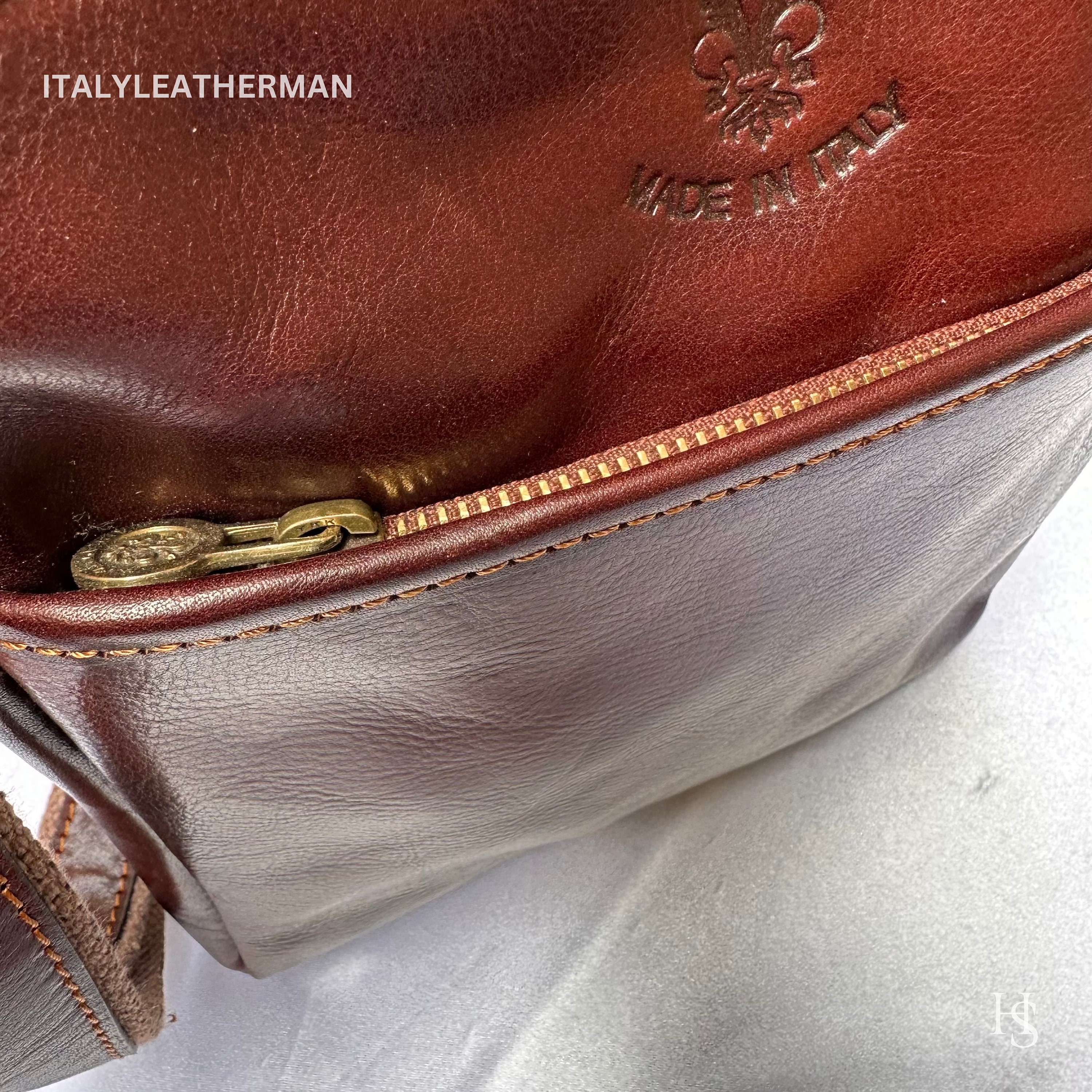 Italian Handmade Leather Crossbody Bags for Men Made in Italy - Etsy
