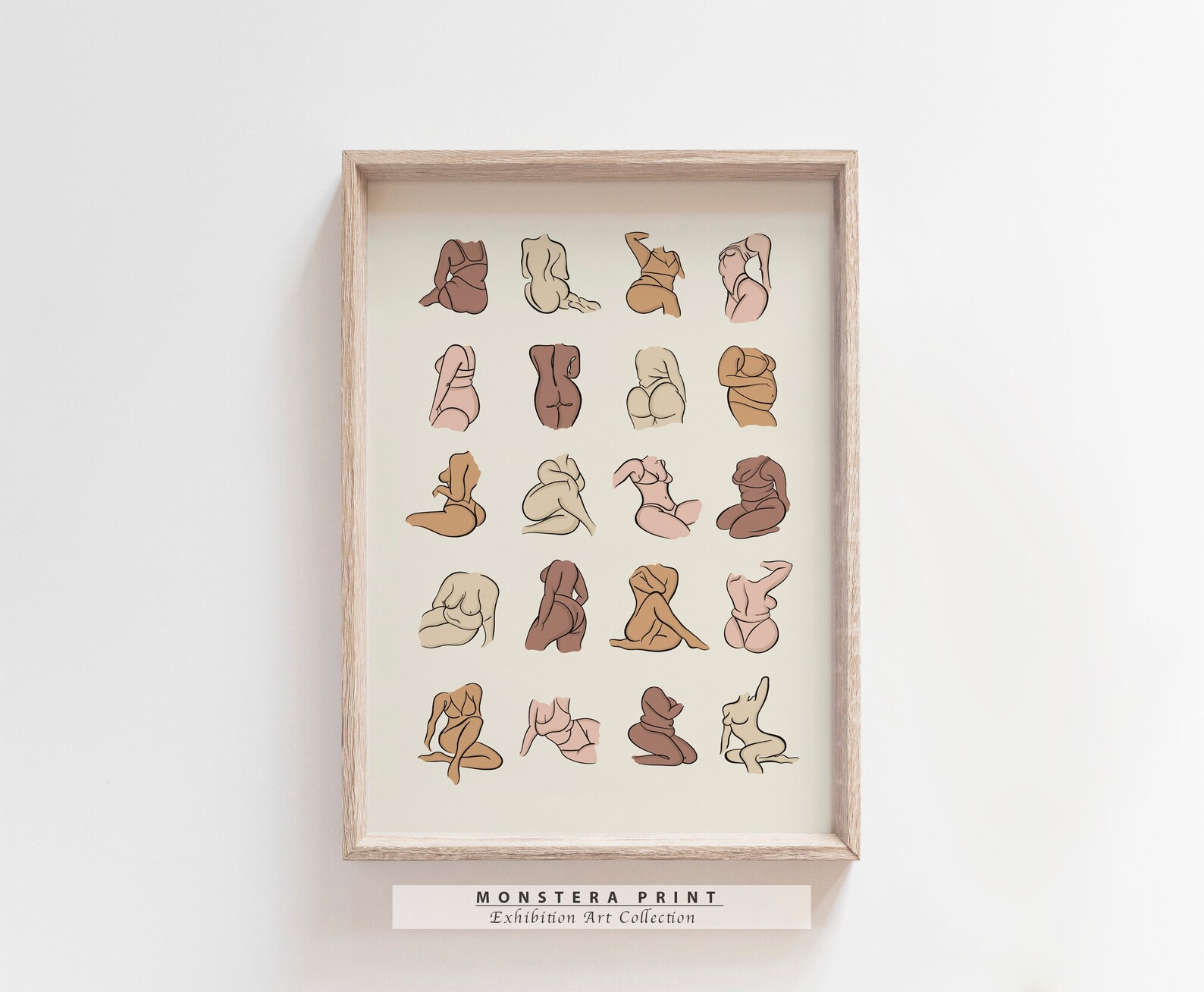 Body Positive Art Feminist Poster Bathroom Signs Body - Etsy