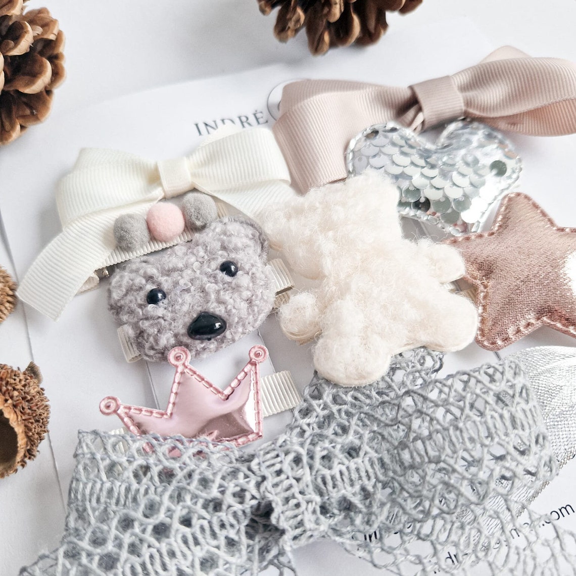 Birthday Gift Box Set for Little Girls Hair Clips Surprise Box for ...