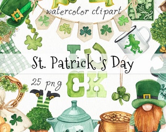 St Patricks Day Gnome PNG Clipart Shamrock Horseshoe - Etsy