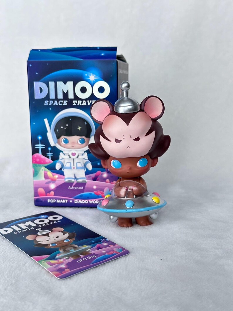 Popmart Dimoo Space Travel Collectable Figurine and Designer Art Toy - Etsy