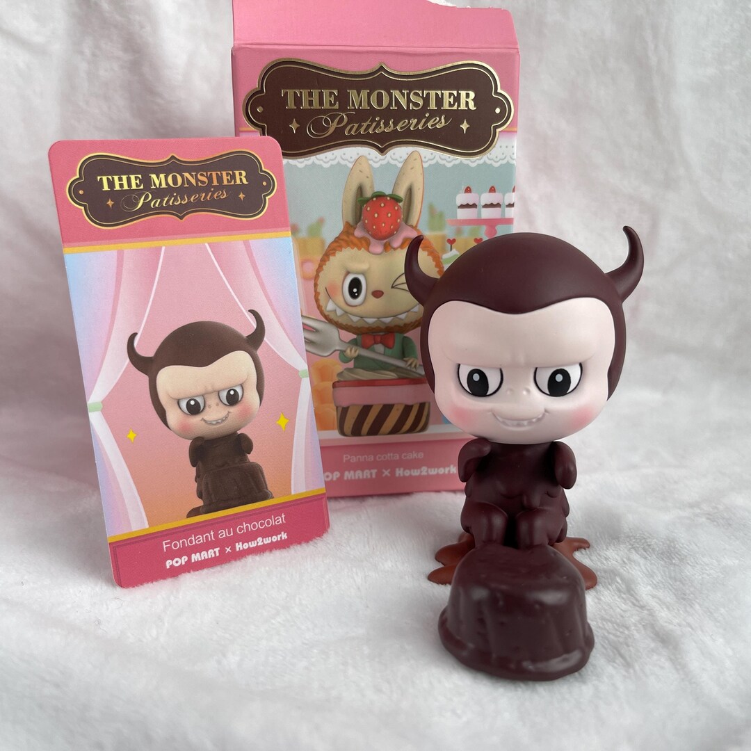 Popmart Labubu Monster Patisserie Fondant Au Chocolat Designer Art ...